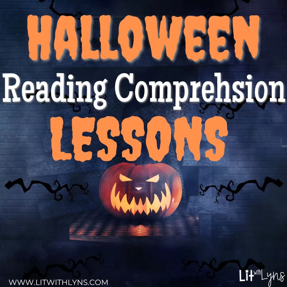 4 Middle School Halloween Reading Comprehension Lessons that Students ...