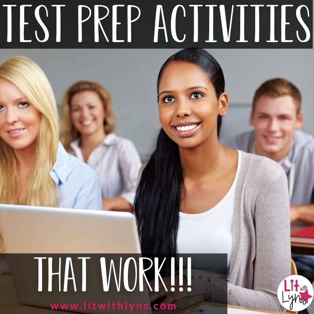 Why These Successful Test Prep Activities Work | Lit with Lyns