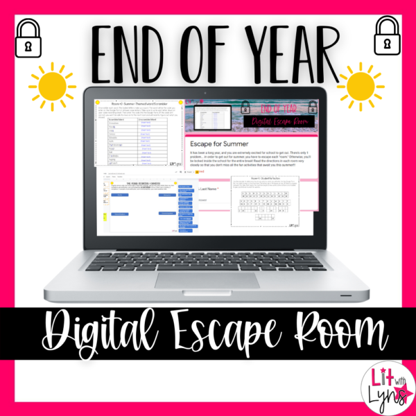 End of Year Digital Escape — Lit with Lyns