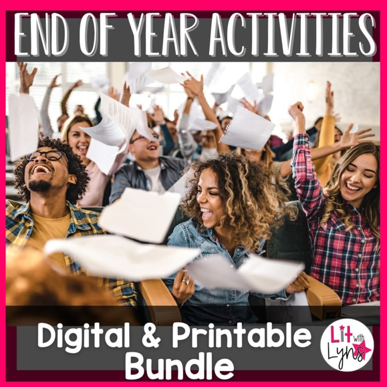 End of School Year Activities Growing Bundle — Lit with Lyns